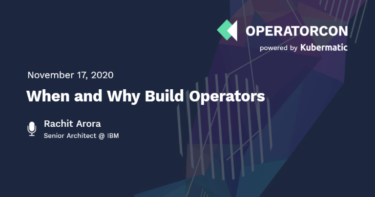 When and Why Build Operators | Kubermatic